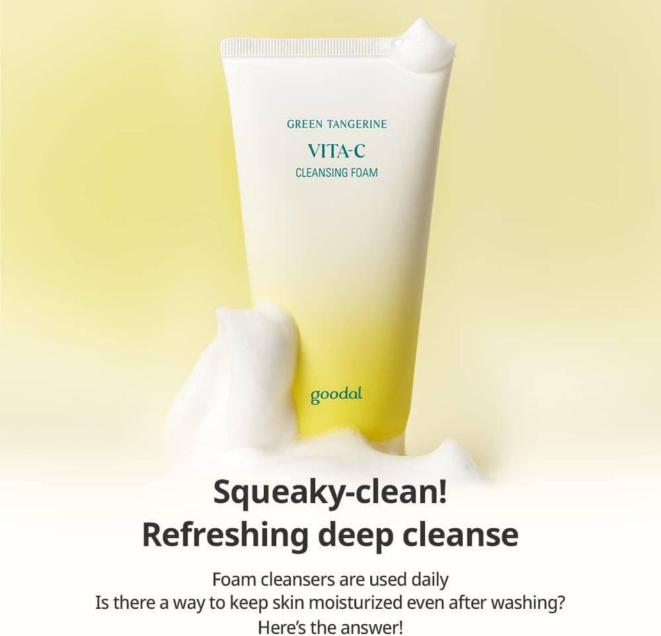 GOODAL Green Tangerine VITA-C Cleansing Foam 150ml – Kbeauty Canada